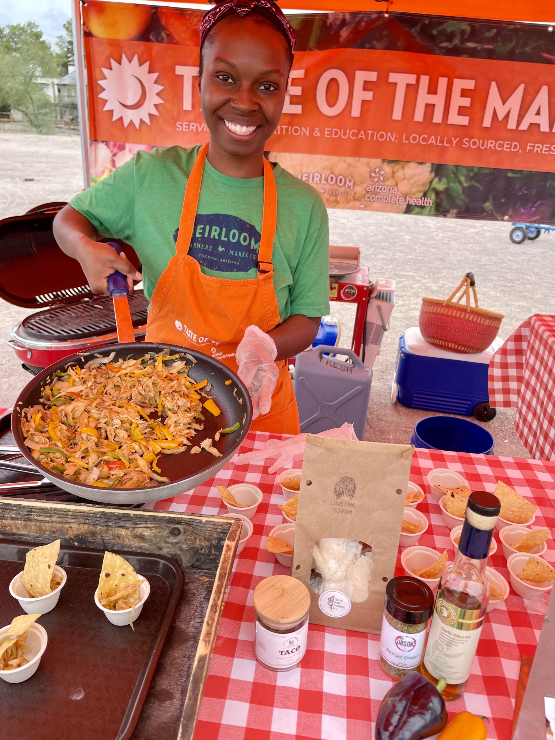 Lion’s Mane Taco “Meat” / Heirloom Farmers Markets